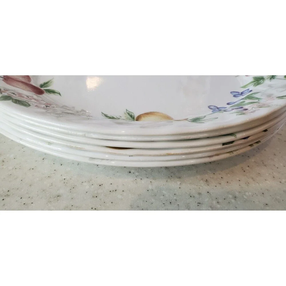 Corelle | Dining | Corelle Chutney Dinner Plates Set Of 7 25 Fruit ...